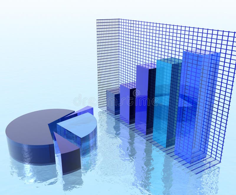 Charts over Water stock illustration. Illustration of graph - 11857384