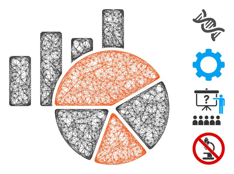 Charts Web Vector Mesh Illustration Stock Illustration - Illustration of model, element: 183464602