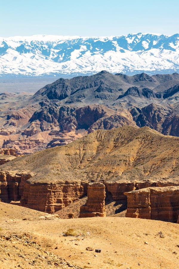 Charyn Canyon stock image. Image of natural, national - 26928373