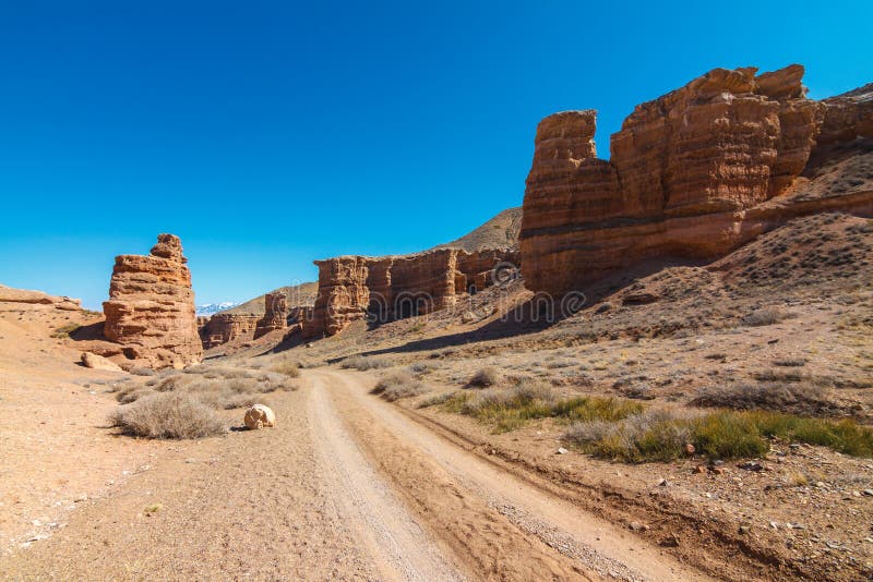 Charyn Canyon stock photo. Image of kazakhstan, extreme - 26928740