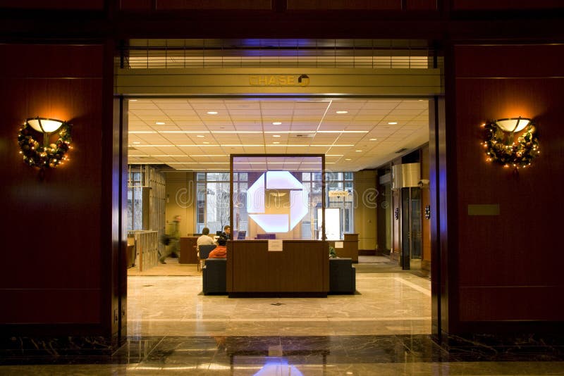 Chase Bank Interior