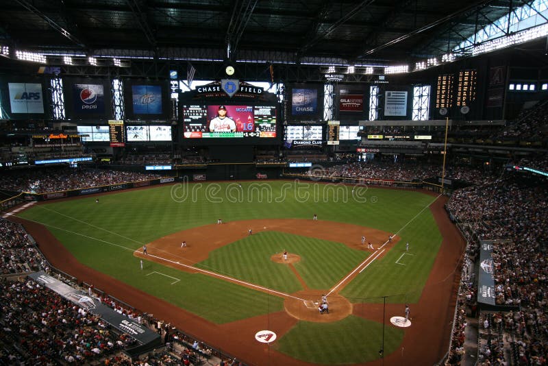 Chase Field in Phoenix, Arizona Editorial Photography - Image of ...