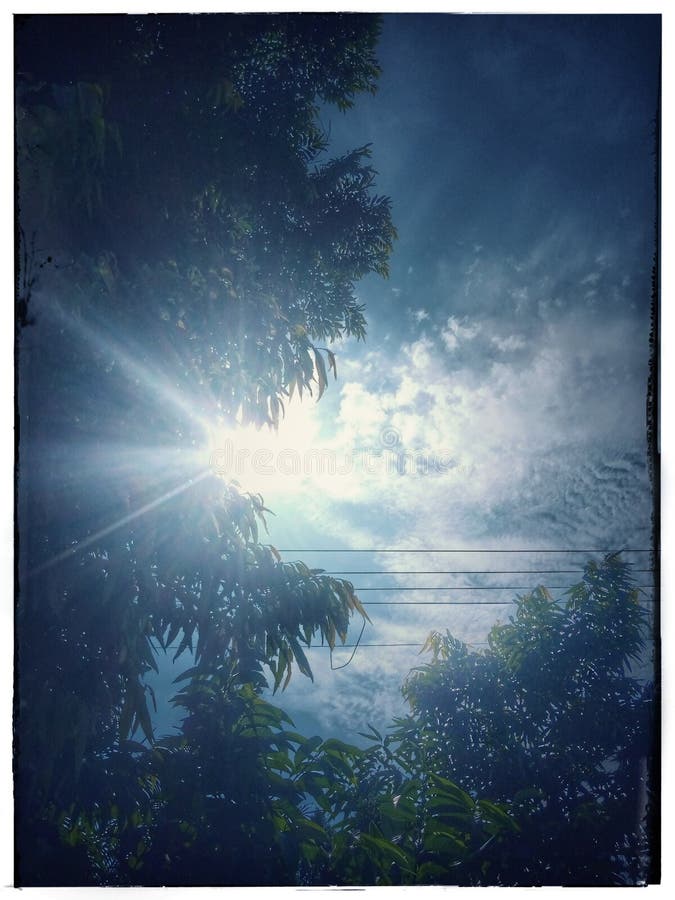 Chase the Sunlight,sunset,sunshine Wallpaper Stock Photo - Image of ...