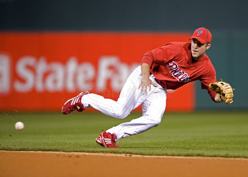Chase Utley Philadelphia Phillies Editorial Photo - Image of star ...