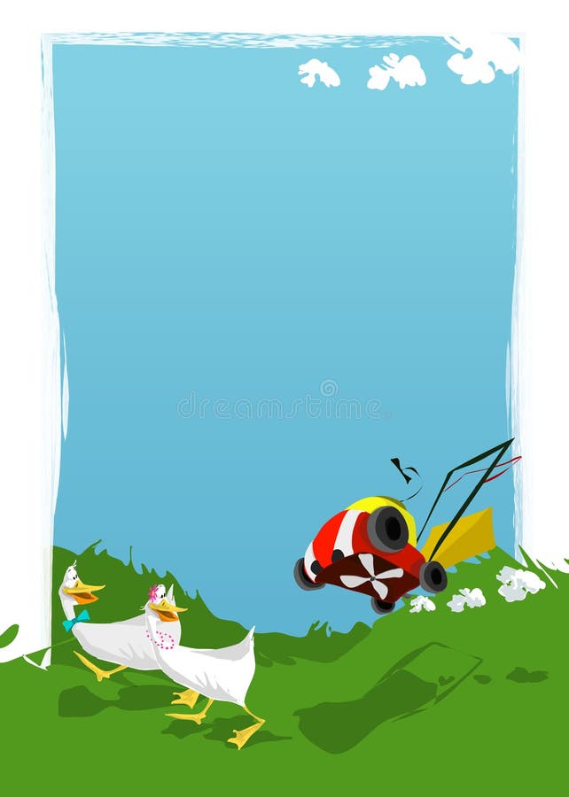 Girl chasing cute boy stock image. Image of green, game - 25952061