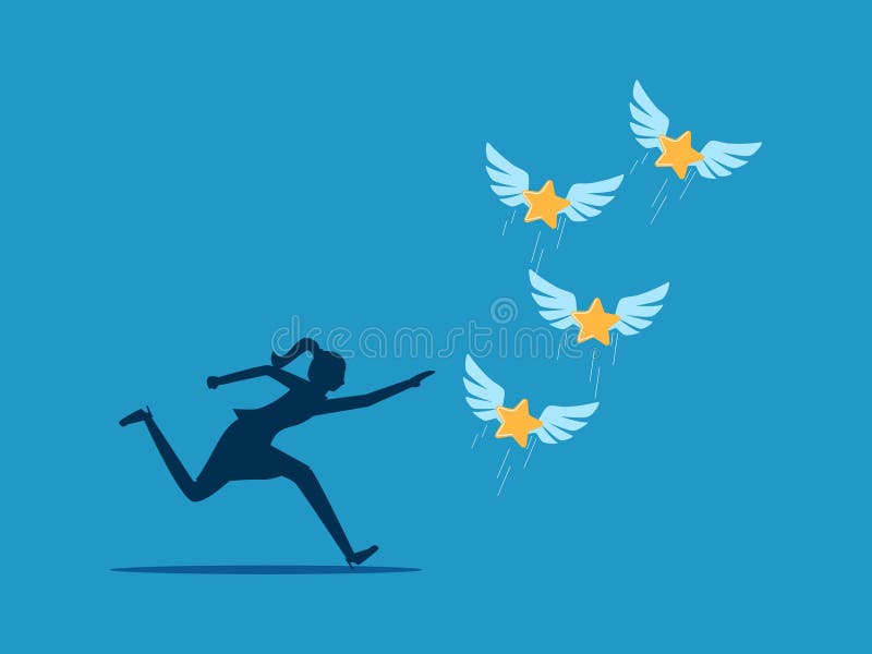 Chasing Dreams Stock Illustrations – 402 Chasing Dreams Stock ...