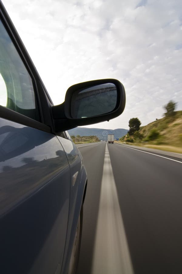 Chasing a van stock photo. Image of driving, inside, speedy - 6449476