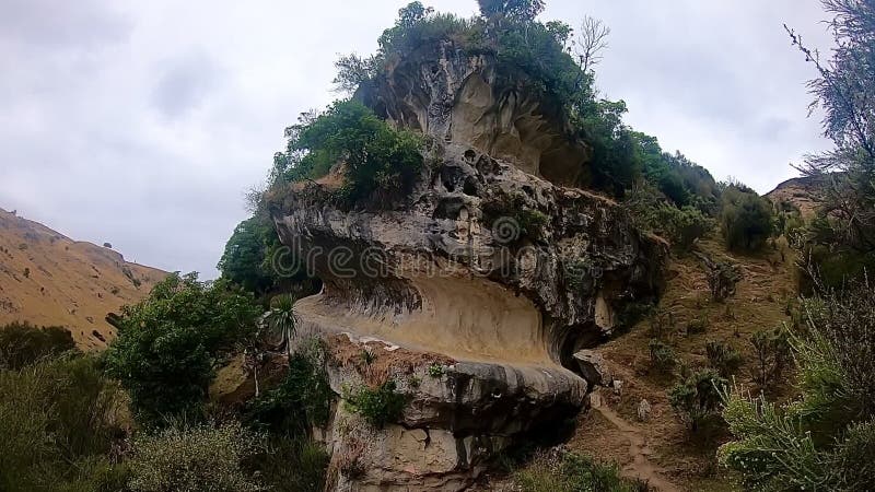 Chasm Limestone Rock Valley Carved by Water through the Rocks Stock ...