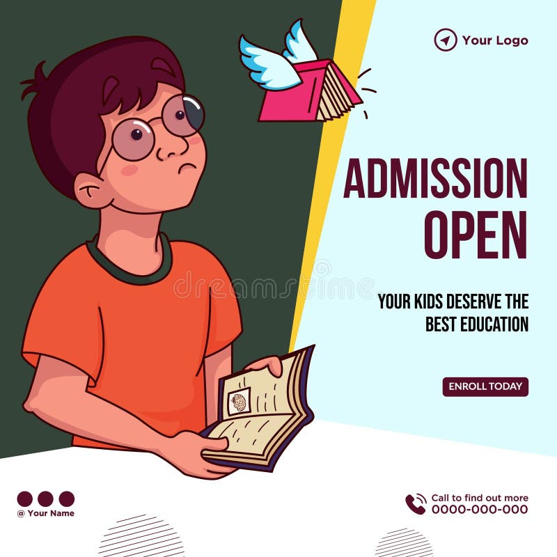 Admission Open School Stock Illustrations – 337 Admission Open School ...