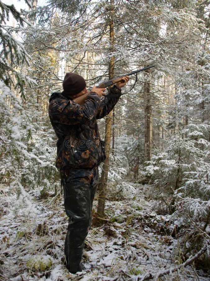 Chasseur photo stock. Image du orienter, automne, chasseur - 11367612
