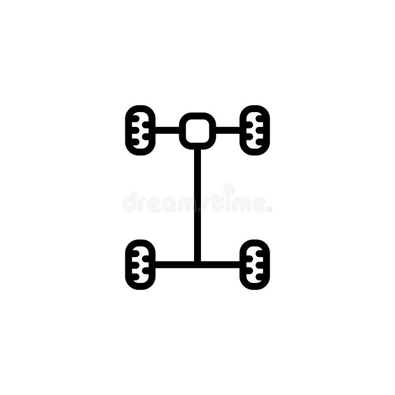 Chassis Icon Vector Design Template Stock Vector - Illustration of ...