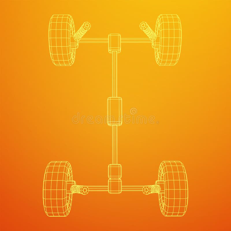 Car Chassis Blueprint Stock Illustrations – 239 Car Chassis Blueprint ...