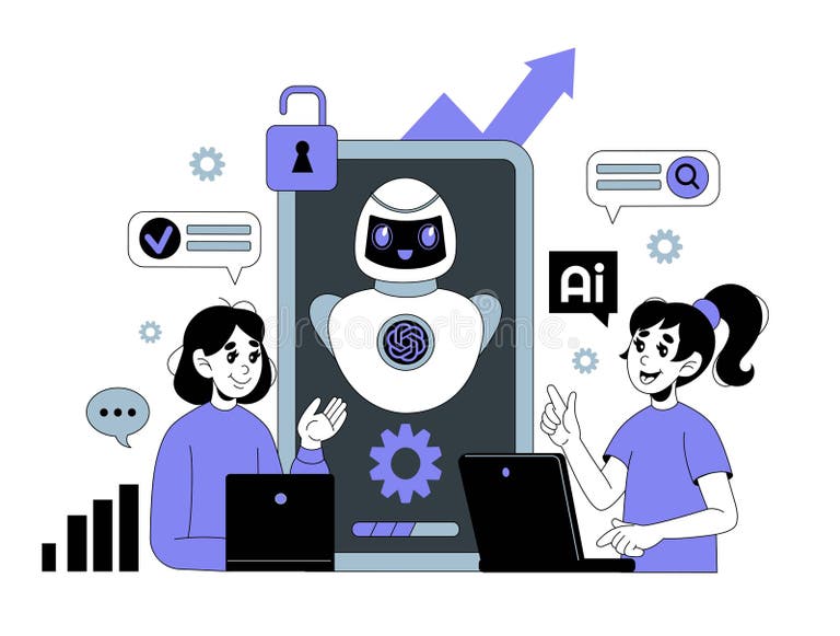 Software Chatbot Stock Illustrations – 5,960 Software Chatbot Stock ...