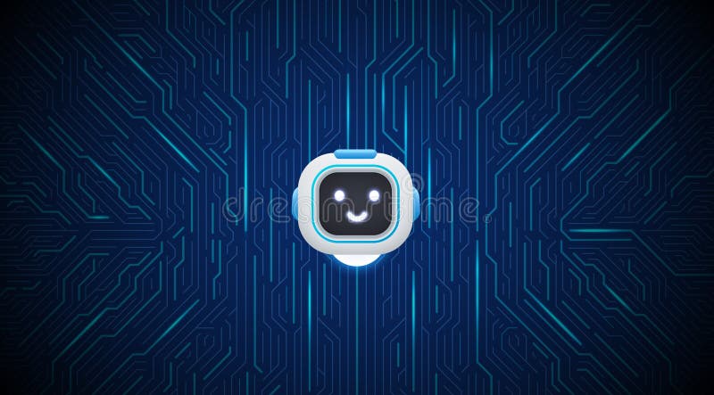 Chat Bot with Artificial Intelligence on a Circuit Board, a Digital ...