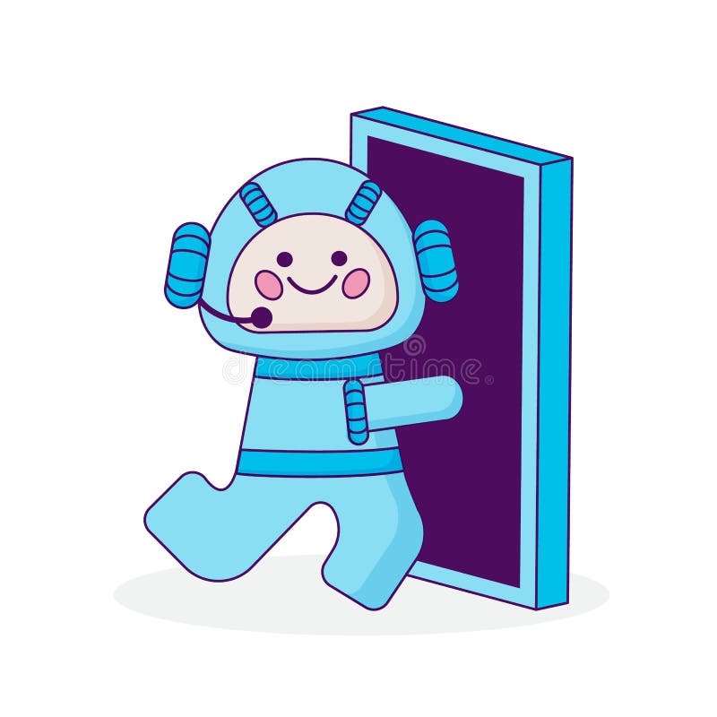 Chat Bot Icon. Virtual Assistant for Website. Chat Bot Concept for ...