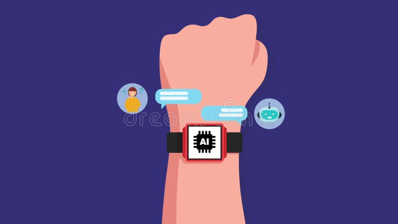 Chat Bot Robot Interacting with Man on Smartphone, Robot, Virtual ...