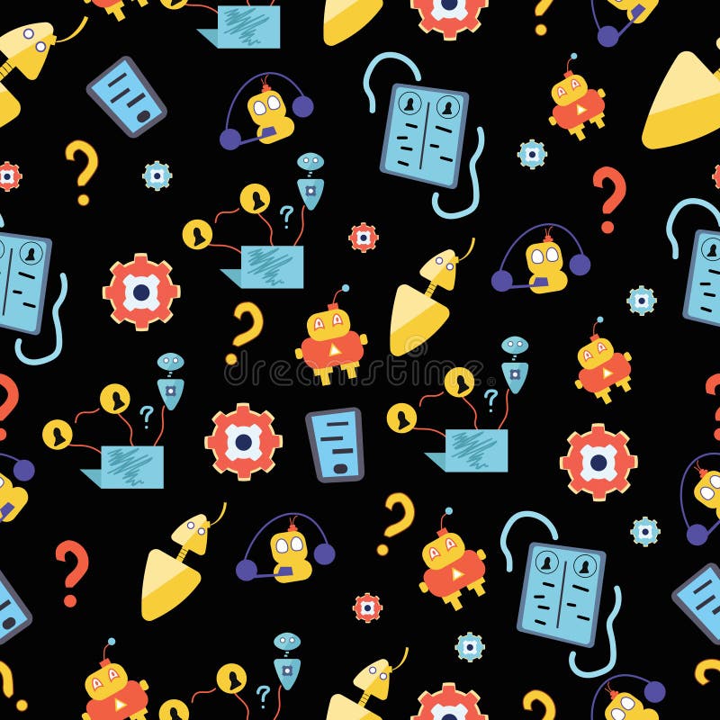 Bot Pattern Stock Illustrations – 1,768 Bot Pattern Stock Illustrations ...