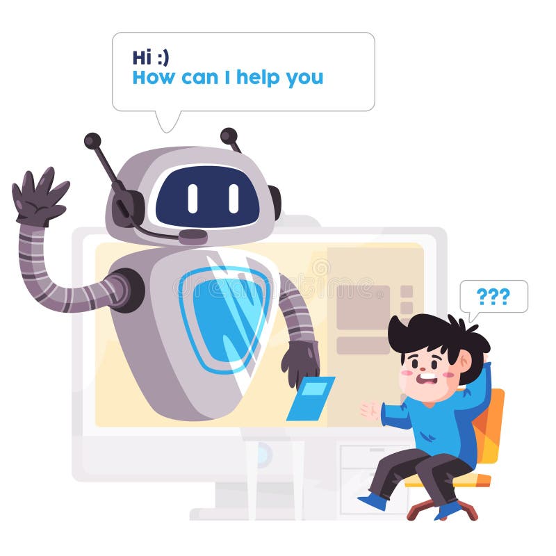 Chat Bot Robot Talk Artificial Intelligence Communication Conversation ...