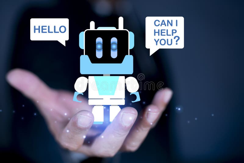 Cute Robot Say Hello Stock Photos - Free & Royalty-Free Stock Photos ...