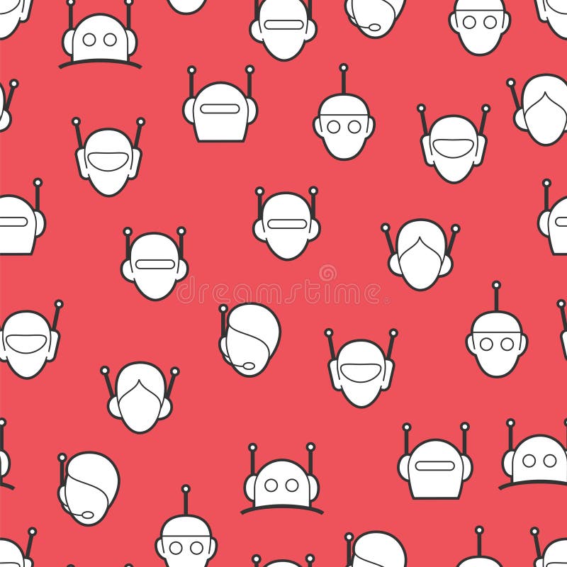 Bot Heads Stock Illustrations – 155 Bot Heads Stock Illustrations ...