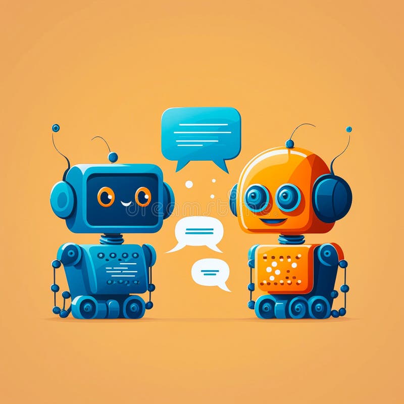 Chat Bot Usar Y Chatear Ai Generativo De Inteligencia Artificial Foto ...