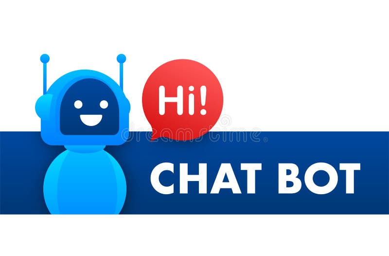 Chat Bot Using Laptop Computer, Robot Virtual Assistance of Website or ...