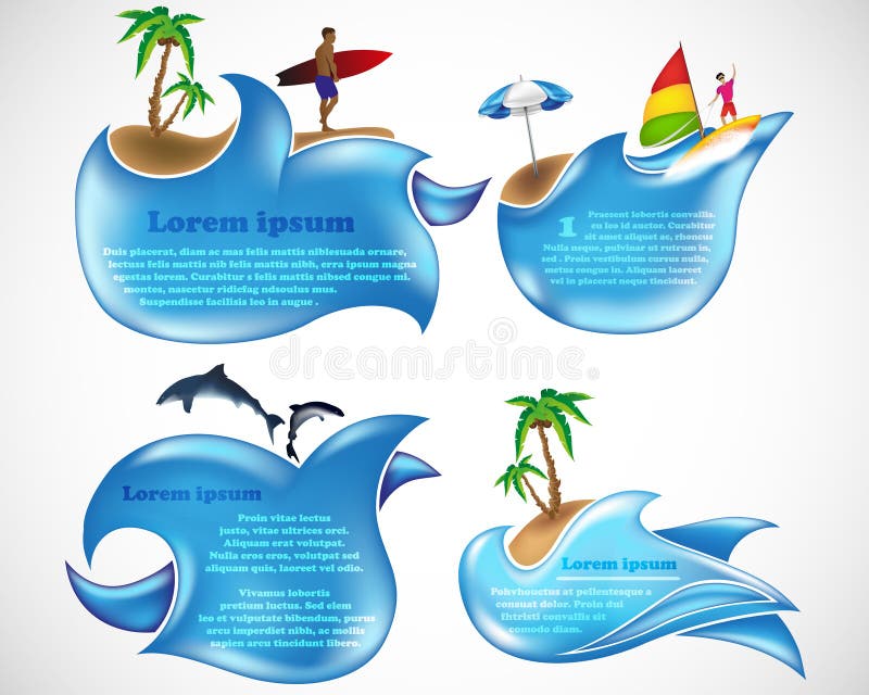 Chat Box, Bubble for Your Text Stock Vector - Illustration of nature ...