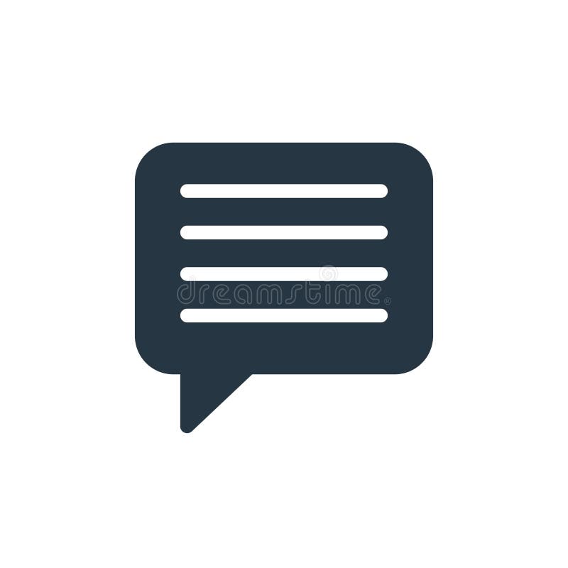 Chat Box Icon Vector from Sosmed Concept. Thin Line Illustration of ...