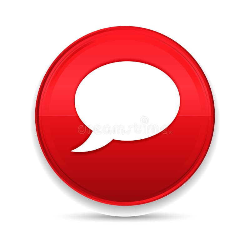 Chat Icon Motion Art Abstract Red Banner Illustration Stock ...