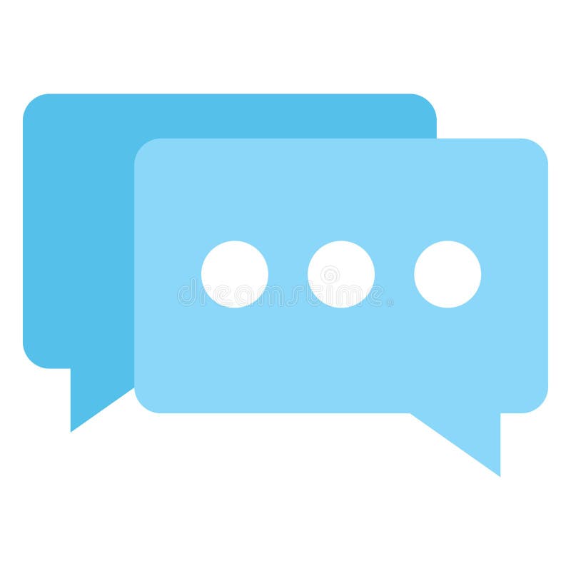 Chat Bubble Isolated Vector Illustration Icon Editable Stock Vector ...