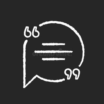 Chalk Speech Marks Stock Illustrations – 175 Chalk Speech Marks Stock ...