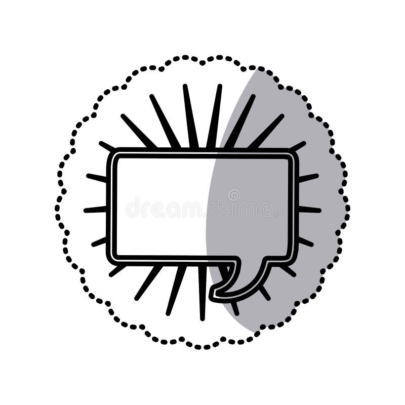 Chat Bubble Square Icon Stock Stock Illustration - Illustration of icon ...