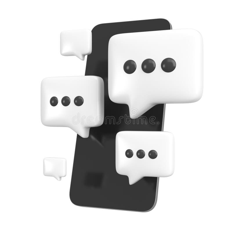 Chat Bubble Up Message Speech Dialog Icon Symbol or Communication Type ...