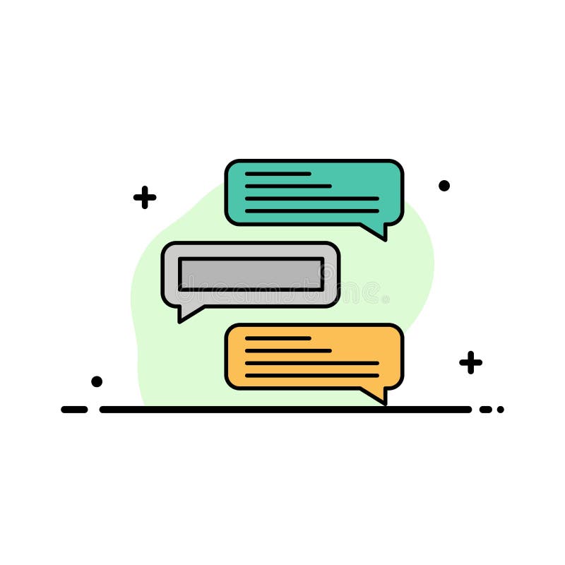 Conversations Banner Stock Illustrations – 178 Conversations Banner ...