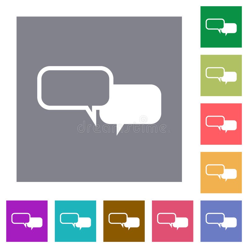 Square Chat Bubbles Stock Illustrations – 2,946 Square Chat Bubbles ...
