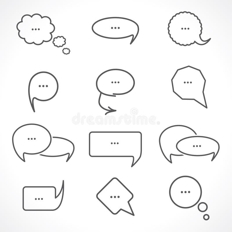 Chat Bubbles Vector Stock Illustrations – 50,164 Chat Bubbles Vector ...