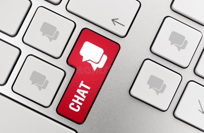 Chat button stock illustration. Illustration of arrow - 20000529