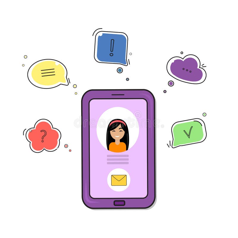 Chat Comment Speech Bubbles Stock Vector - Illustration of blank, comic ...