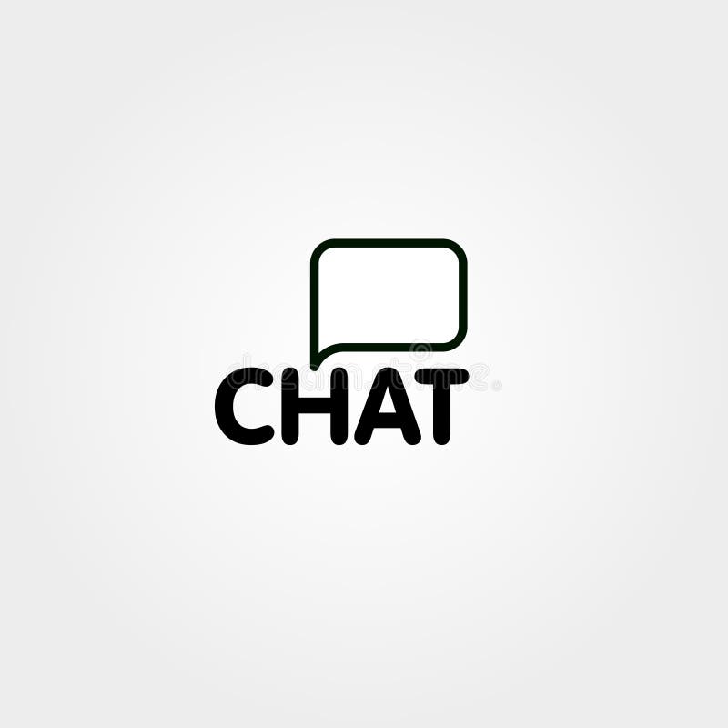 Chat Communication. Conversation Dialog. Appeal Vector Logo. Icon ...
