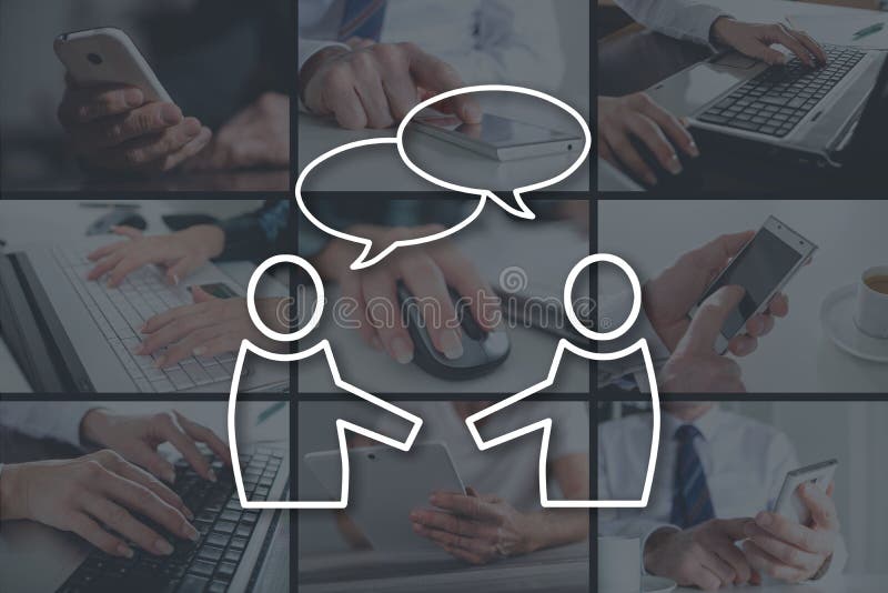 Concept of chat stock image. Image of concept, conversation - 163159865