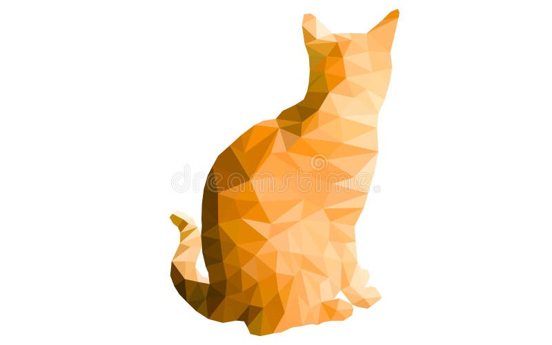 Chat Géométrique Stock Illustrations, Vecteurs, & Clipart – (3,480 ...