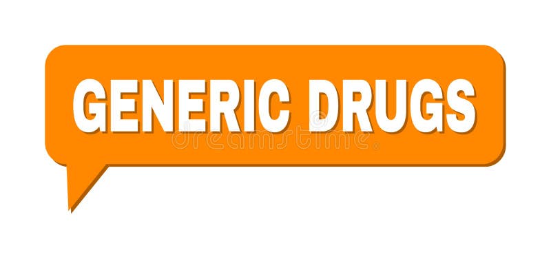 Chat GENERIC DRUGS Colored Bubble Frame Stock Vector - Illustration of ...