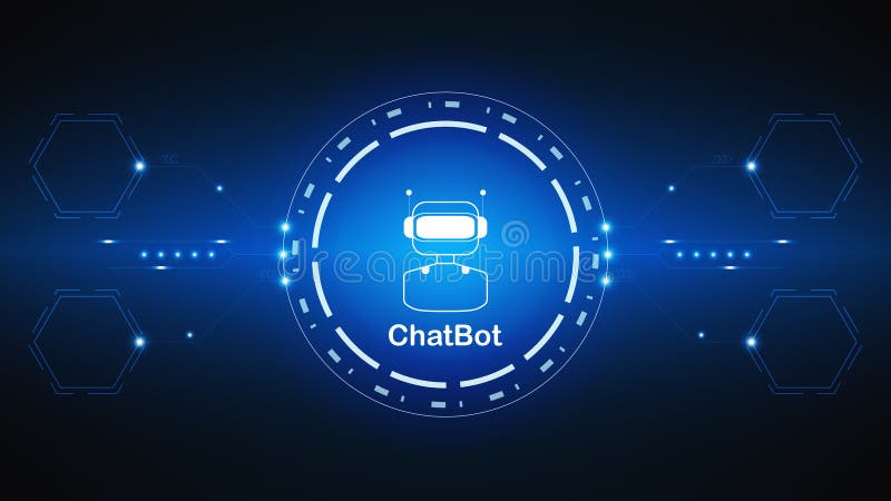 Chatbot Ai Artificial Intelligence Technology Hitech Concept. Chatbot ...