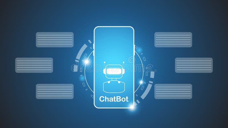 Chatbot Ai Artificial Intelligence Technology Hitech Concept. Chatbot ...