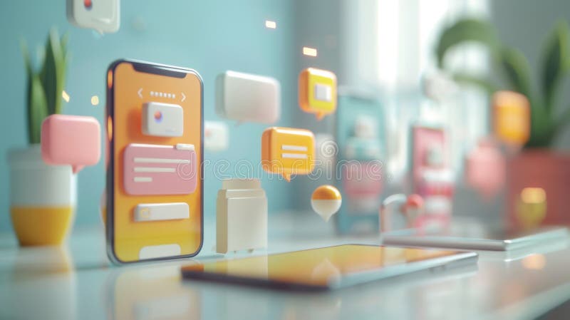 Chat Group with Messages, Files, Emojis Exchanged in Team Communication ... Chat Group with Messages, Files, Emojis Exchanged in Team Communication ...