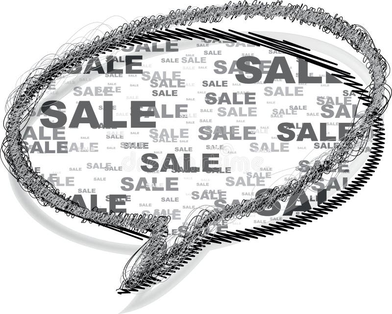 Chat icon stock vector. Illustration of sale, shape, messenger - 23148385