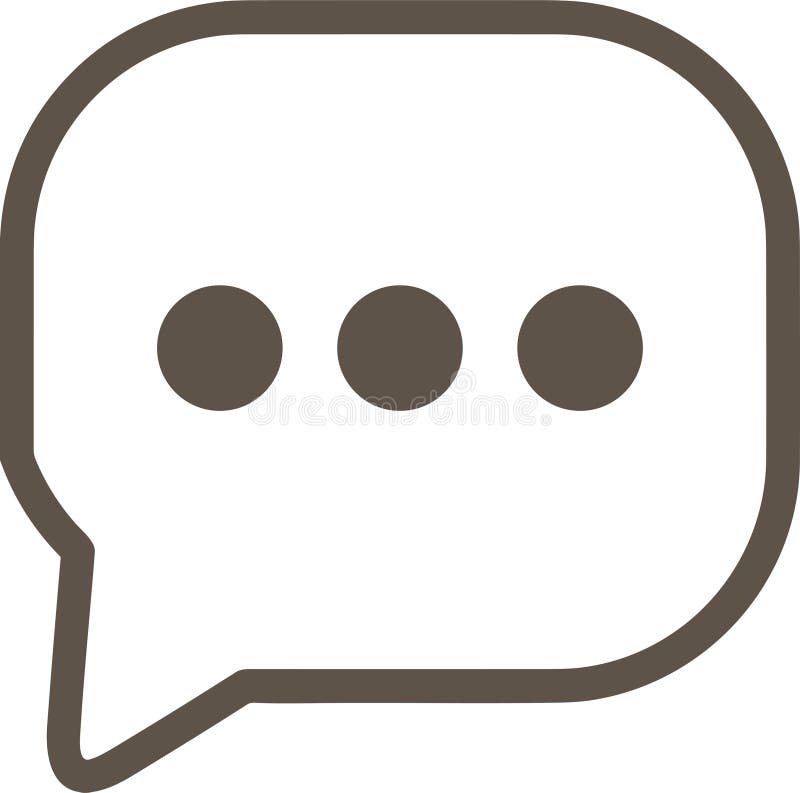 Chat Icon Symbol Vector Image Stock Vector - Illustration of pictogram ...