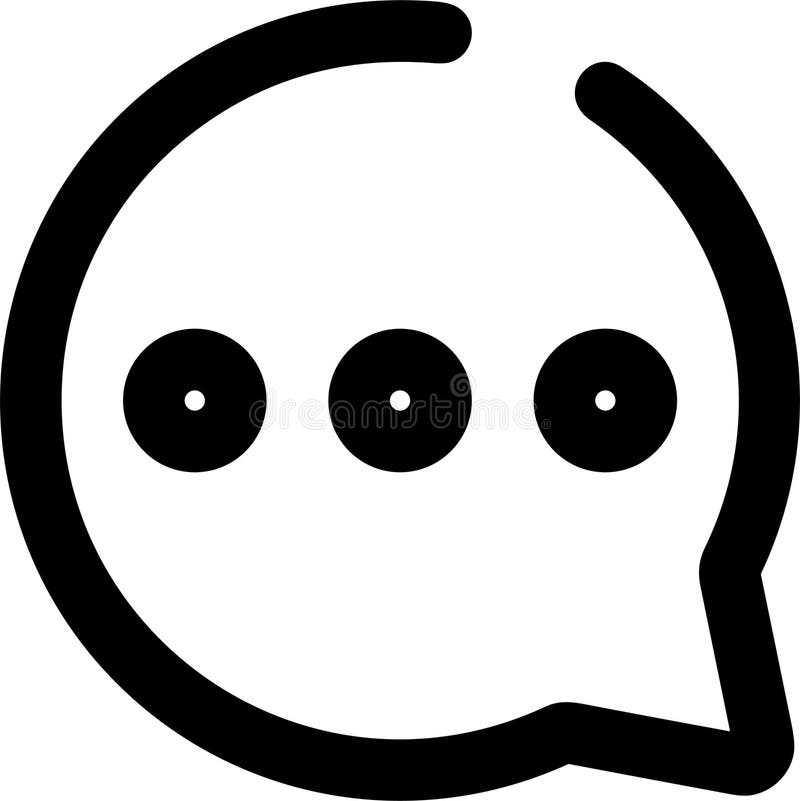 Chat Icon Symbol Vector Image Stock Vector - Illustration of sign, flat ...