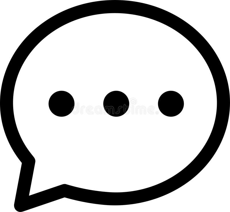 Chat Icon Symbol Vector Image Stock Vector - Illustration of vector ...