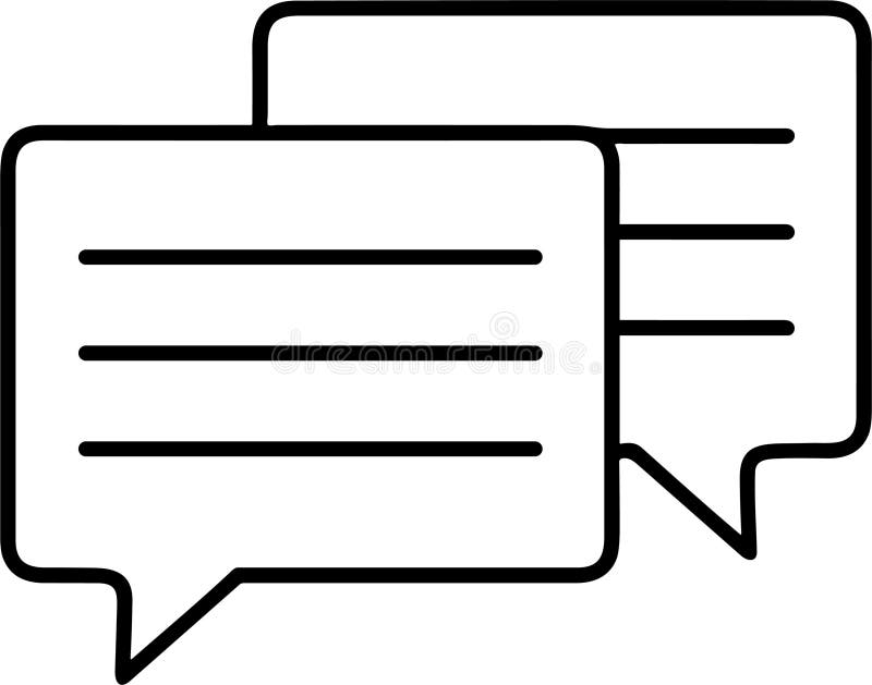Chat Icon Symbol Vector Image Stock Vector - Illustration of ...